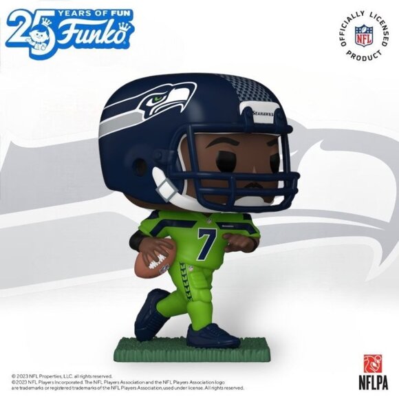 Funko | Toys | Funko Pop Nfl Geno Smith Seattle Seahawks Figure 255 ...